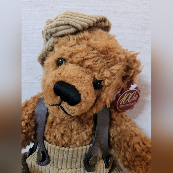 dandee | Toys | Dandee 0 Anniversary Bear W Hat Overalls Rare Tiny ...